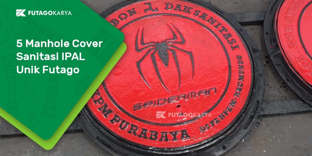 5 Manhole Cover Sanitasi IPAL Komunal Unik Produksi Futago Karya