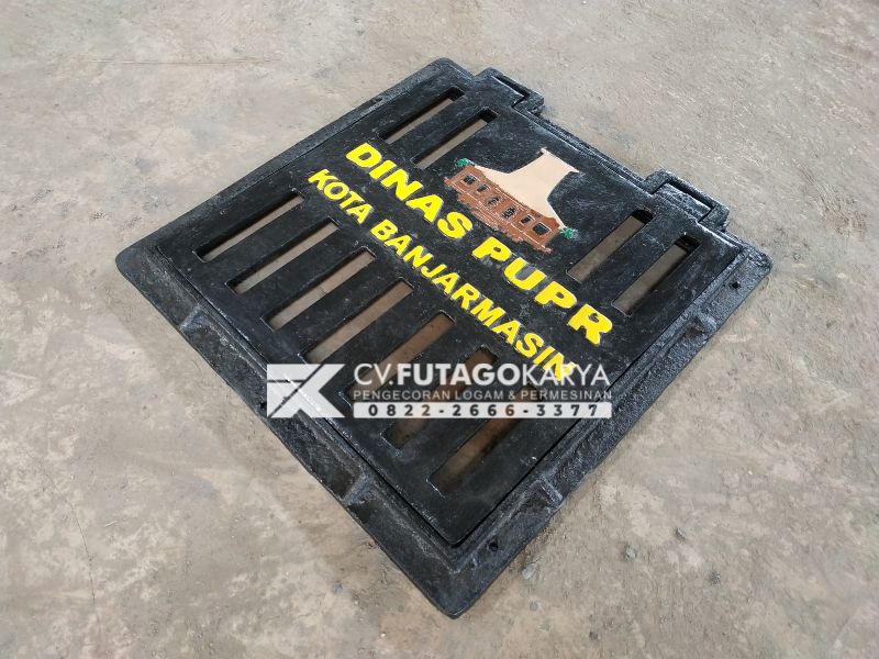 Grating Grill Besi Penutup Saluran Drainase dan Selokan - Futago Karya
