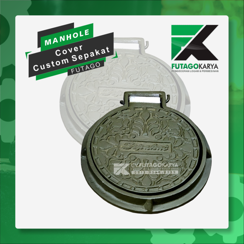 Manhole Komposit 140x70 Cm - Futago Karya