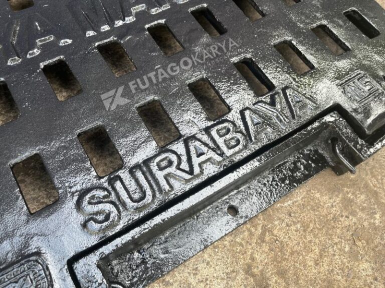 Tutup Got Besi Drainase Tahan Lama - Futago Karya